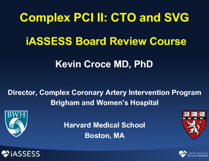 Complex PCI II: CTO and SVG | tctmd.com